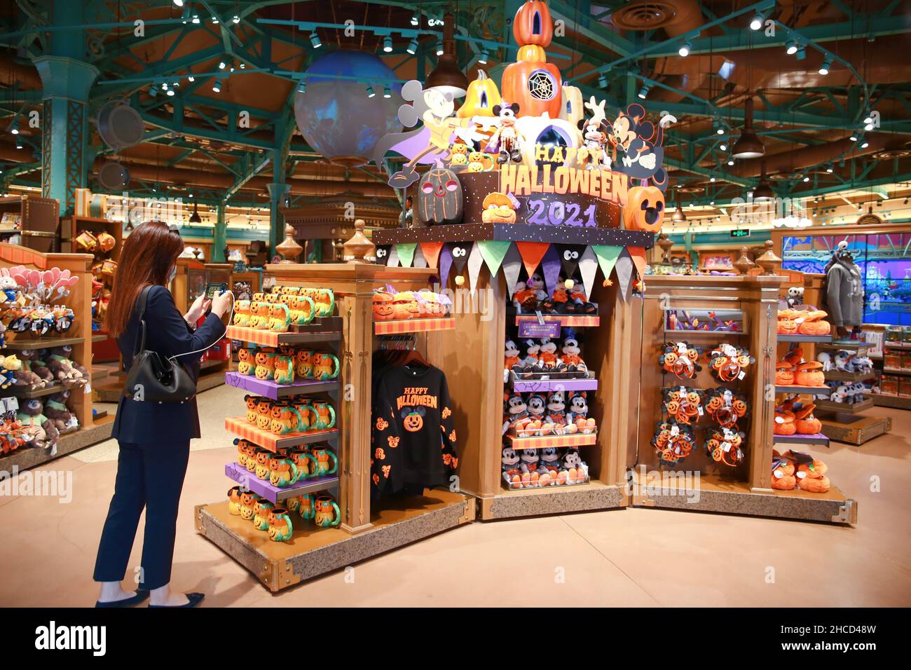 SHANGHAI, CHINA - NOVEMBER 3, 2021 - Children's princess dresses ...