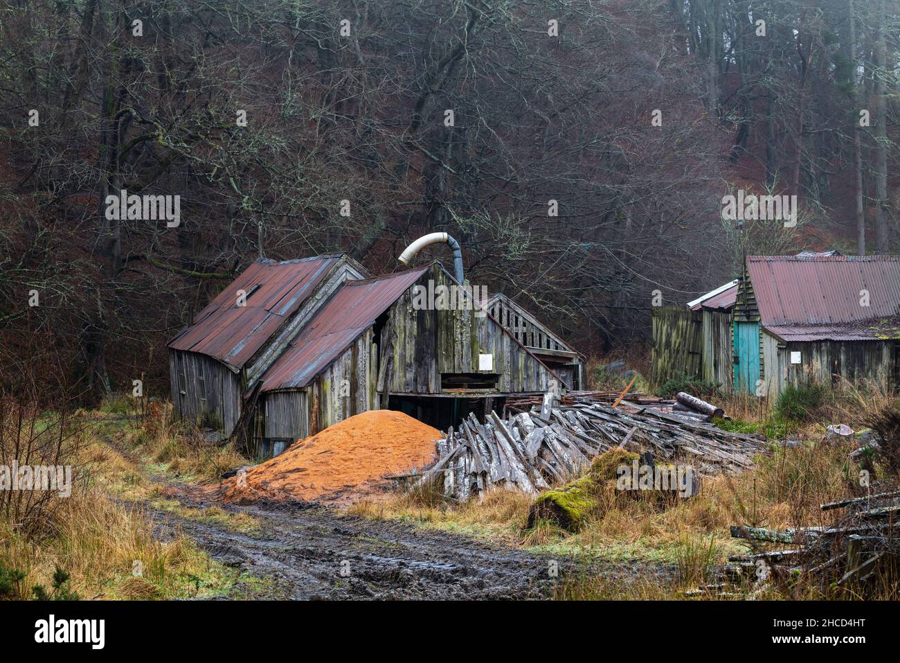 Old sawmill hi-res stock photography and images - Alamy