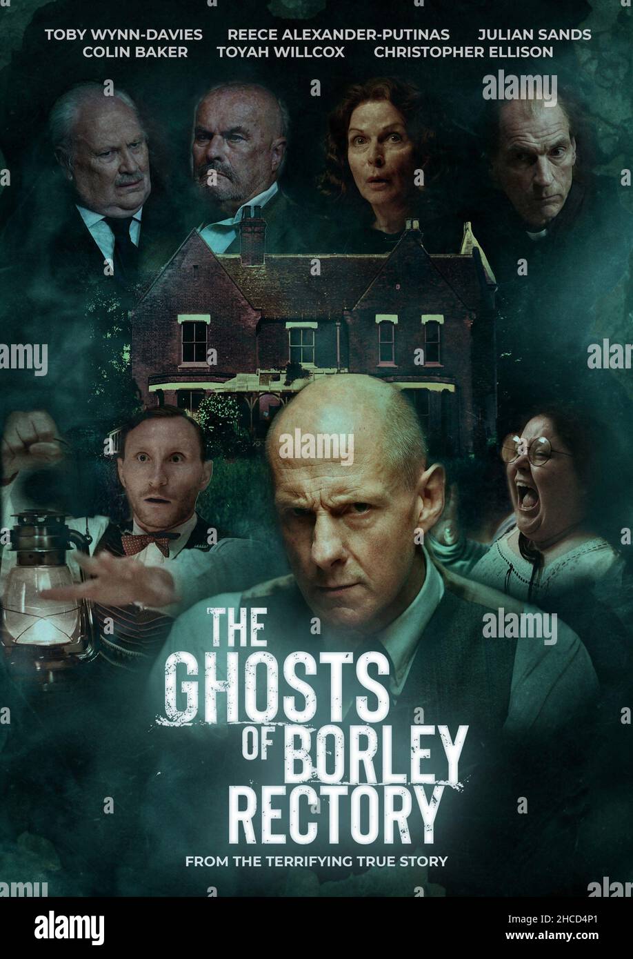 THE GHOSTS OF BORLEY RECTORY, poster, top, from left: Colin Baker, Lee ...