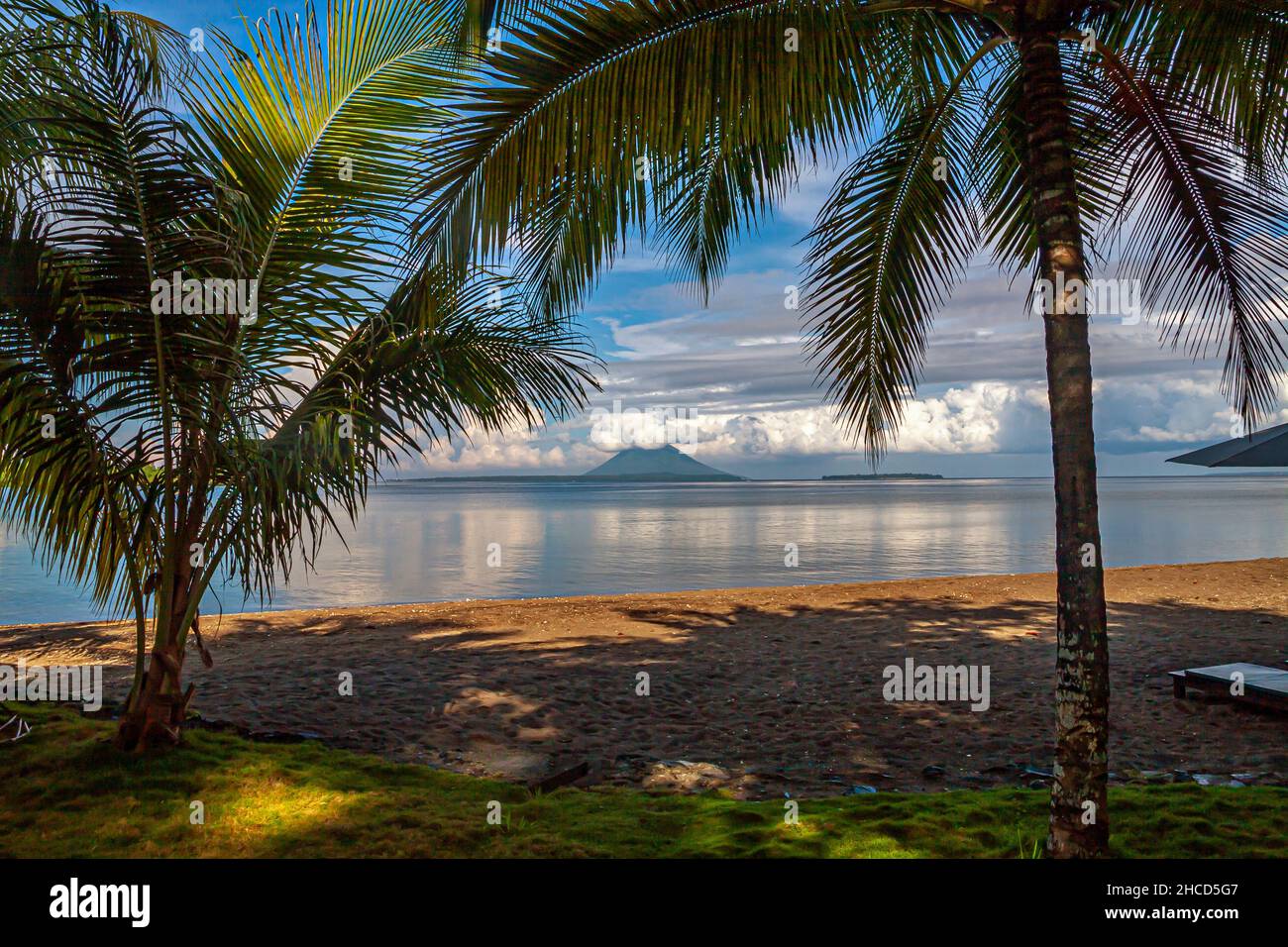 Lembah strait in North Sulawesi beach Stock Photo - Alamy