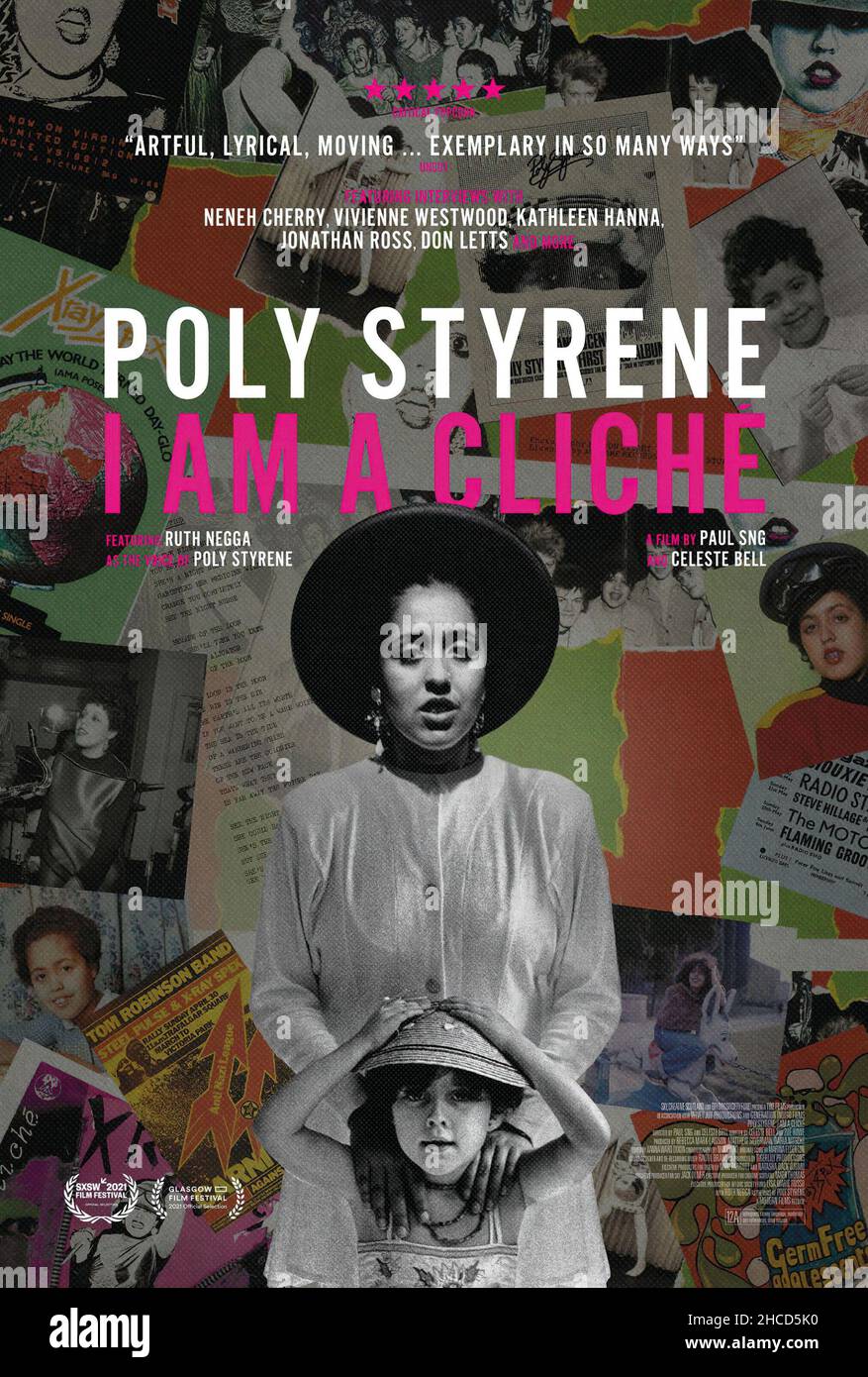 POLY STYRENE: I AM A CLICHE, poster, center from top: Poly Styrene ...