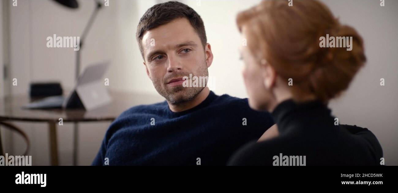 THE 355, from left: Sebastian Stan. Jessica Chastain, 2022. © Universal ...