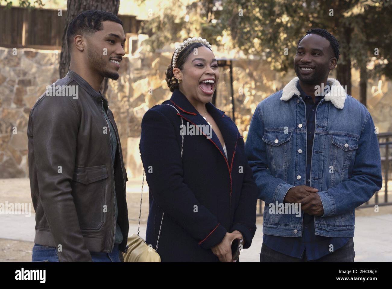 WITH LOVE, from left: Rome Flynn, Julissa Calderon and W. Tre Davis ...