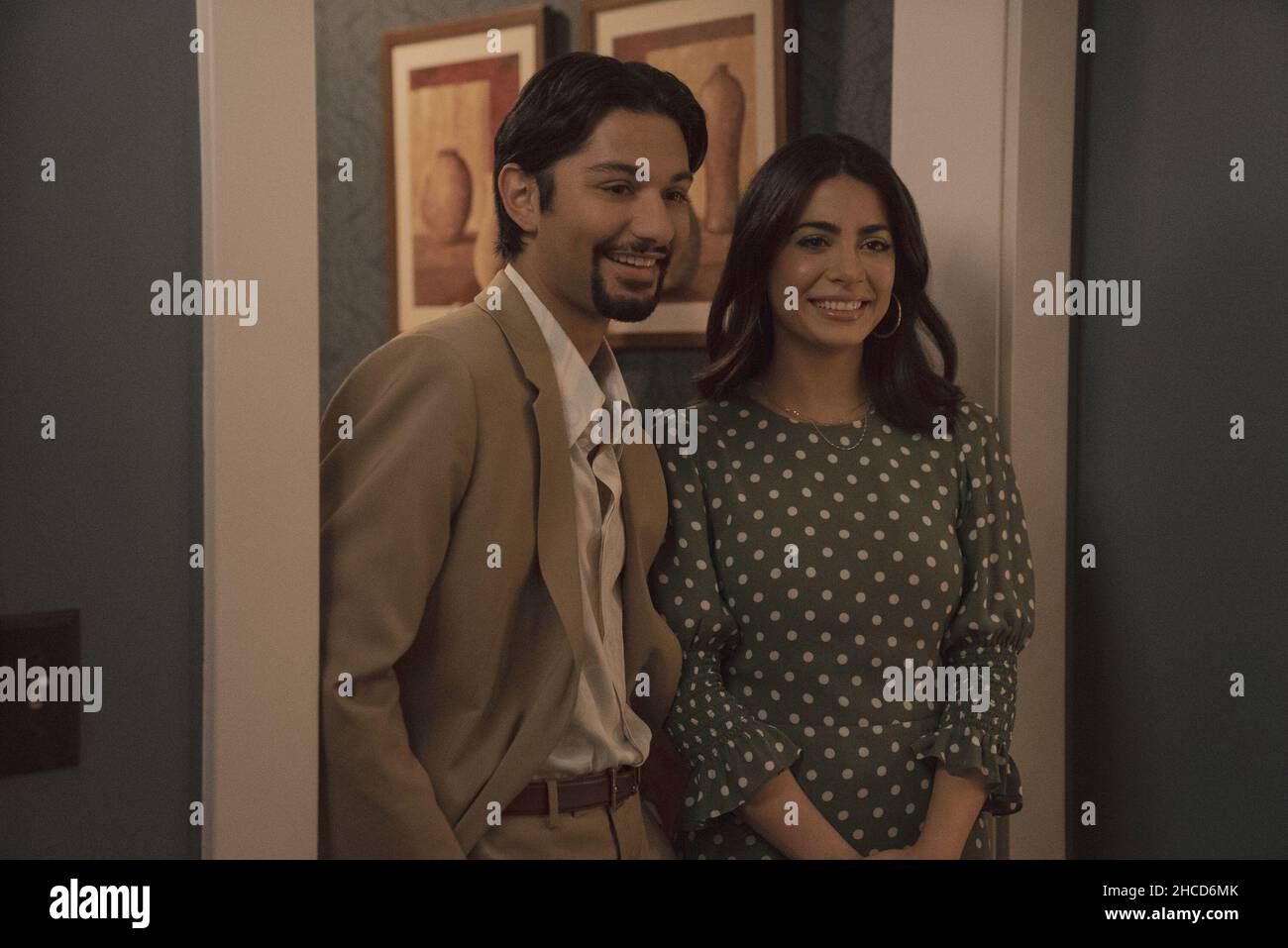 WITH LOVE, from left: Mark Indelicato, Emeraude Toubia, 'Nochebuena ...