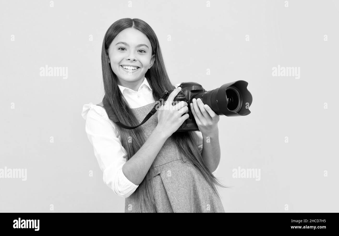 Teen photographer school Black and White Stock Photos & Images - Alamy