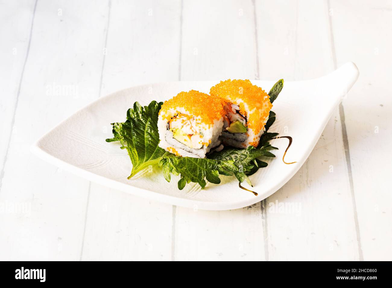 Tobiko are flying fish roe that are used in the preparation of certain ...