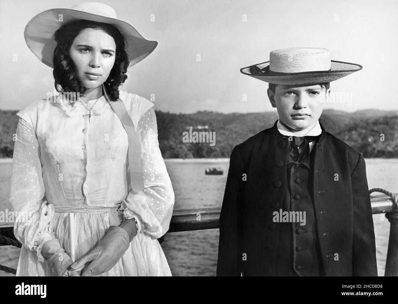 Viviane Ventura, Henry Beltran, on-set of the Film, "A High Wind in ...