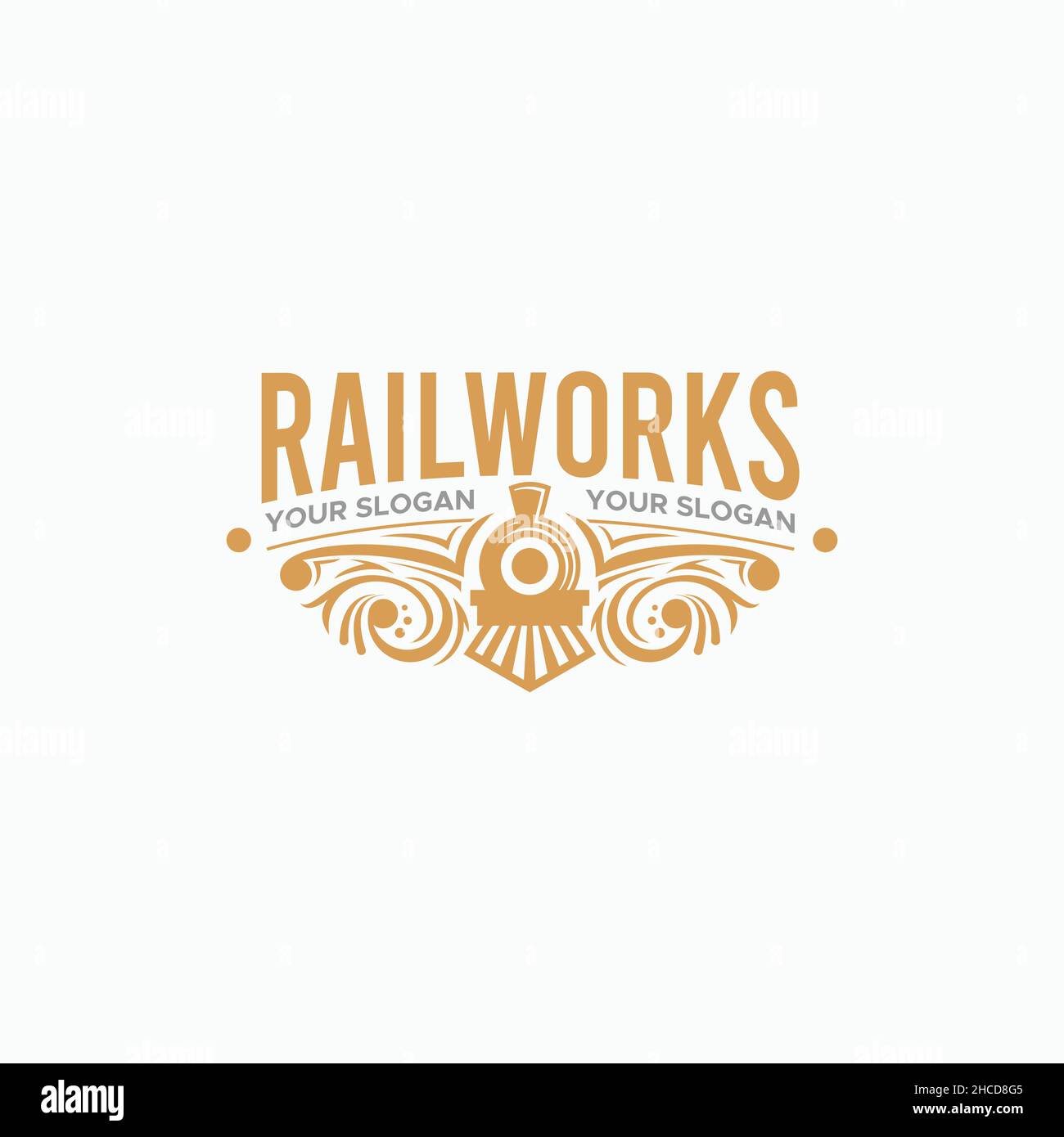 Steel works train Stock Vector Images - Alamy
