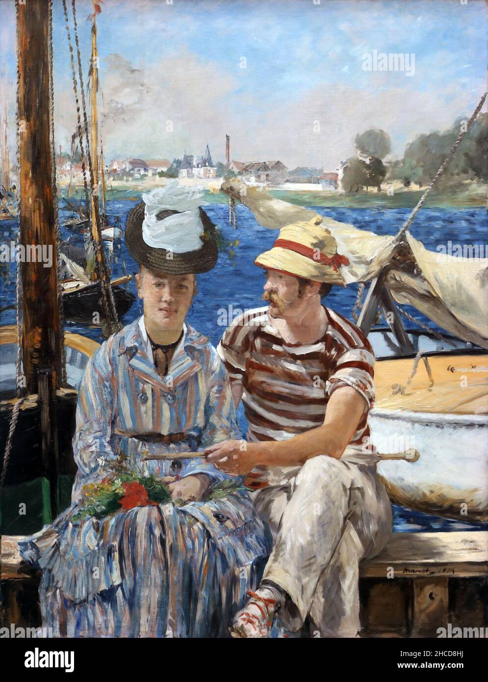 Edouard Manet Argenteuil High Resolution Stock Photography and Images ...