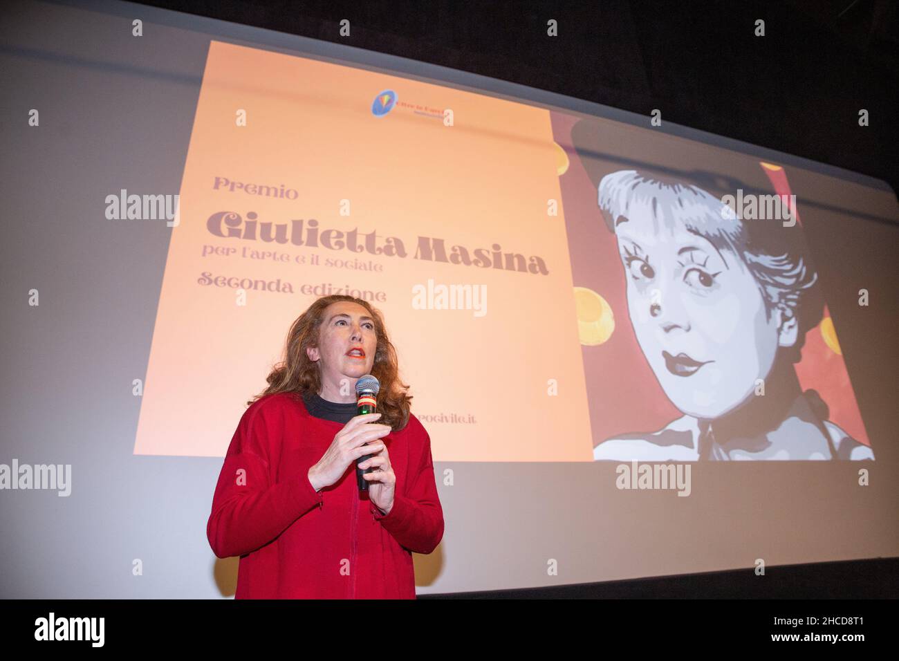 December 27, 2021, Roma, Italy: Francesca Fabbri Fellini, grandson of ...