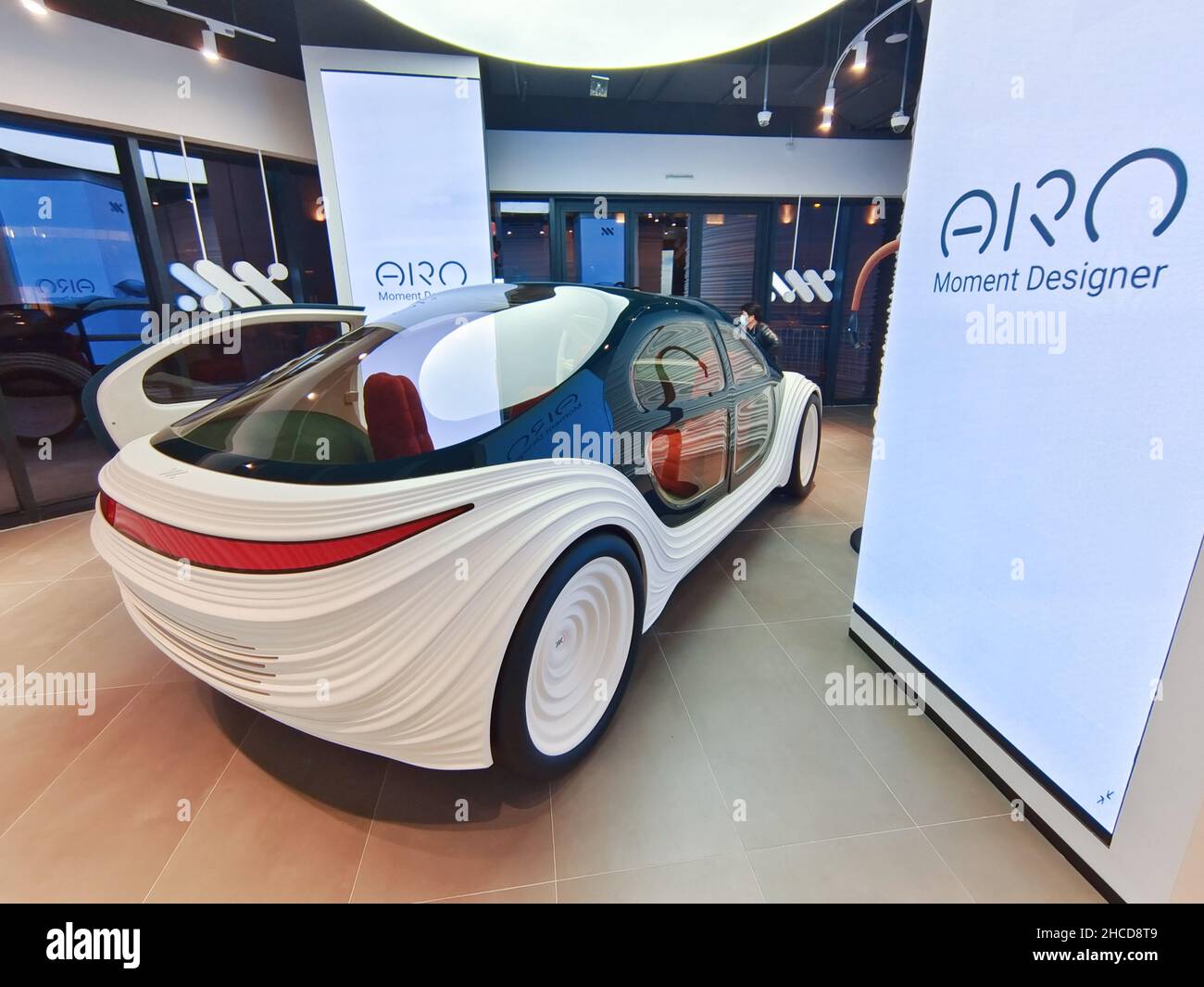 SHANGHAI, CHINA - DECEMBER 22, 2021 - A view of the new IM Zhiji auto ...