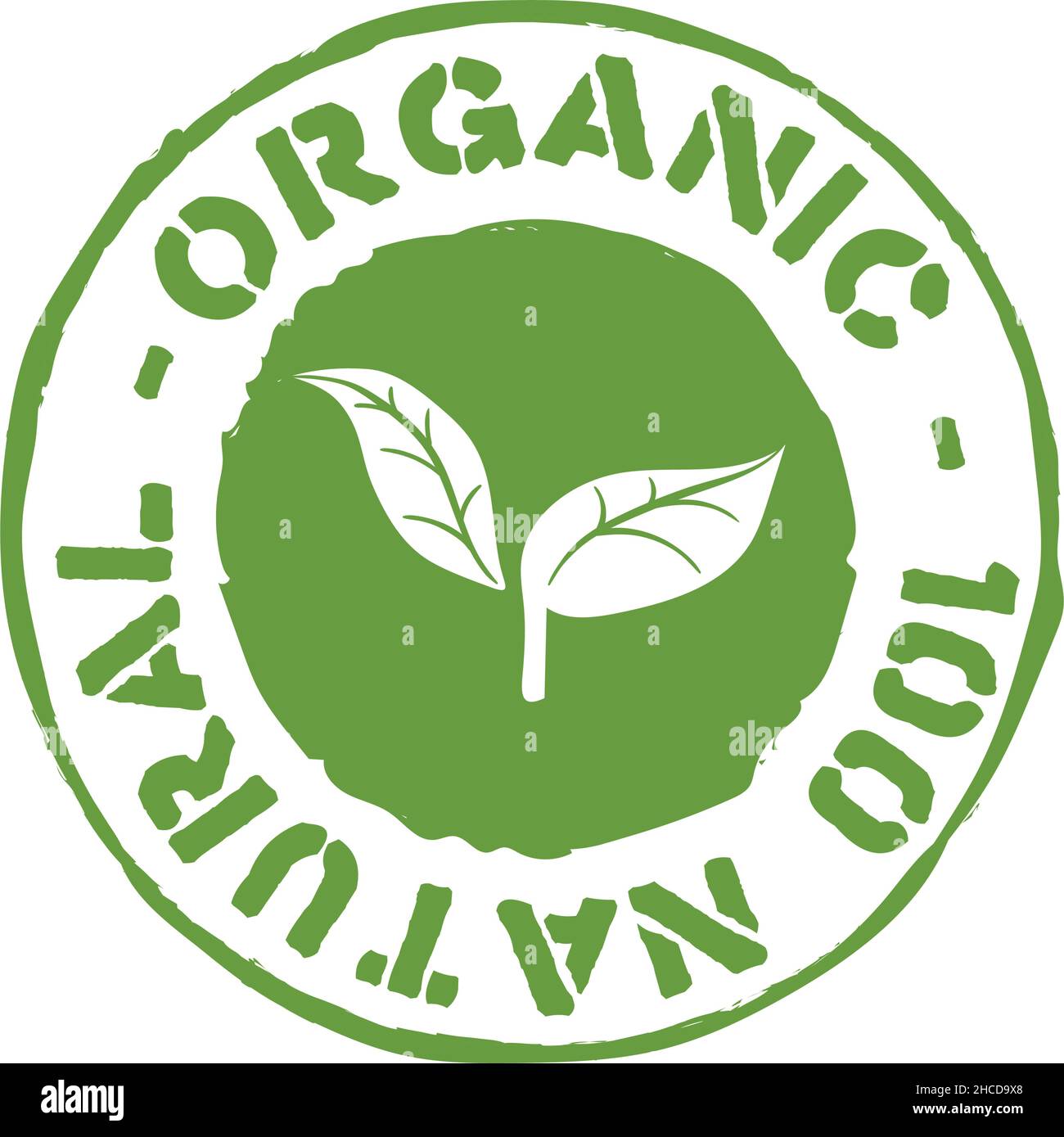 organic sign illustration with plants Stock Vector Image & Art - Alamy