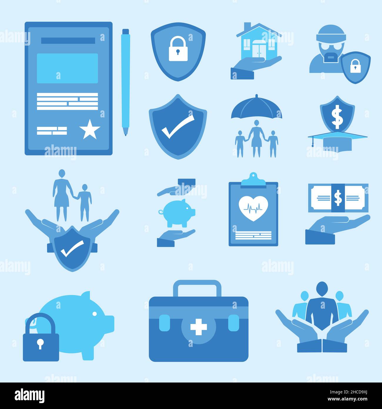 Fourteen items hi-res stock photography and images - Alamy