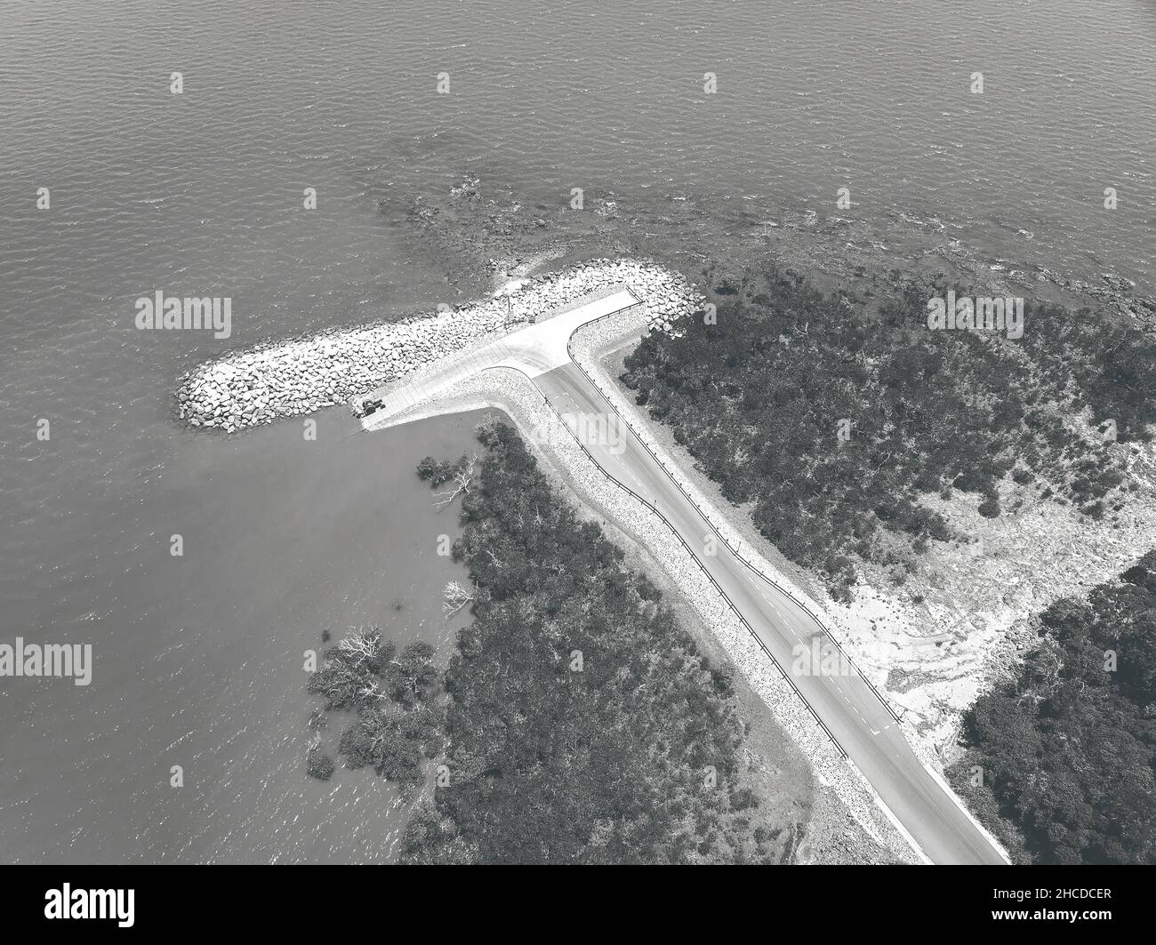 Aerial view of st helens beach hi-res stock photography and images - Alamy