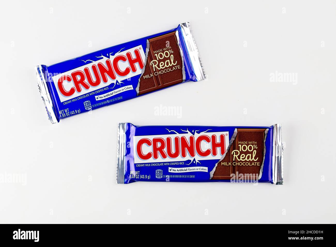 Nestle Crunch Candy Bar High Resolution Stock Photography and Images ...