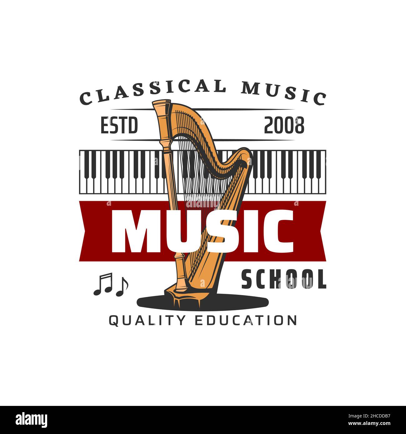 Vintage musical ads Cut Out Stock Images & Pictures - Alamy