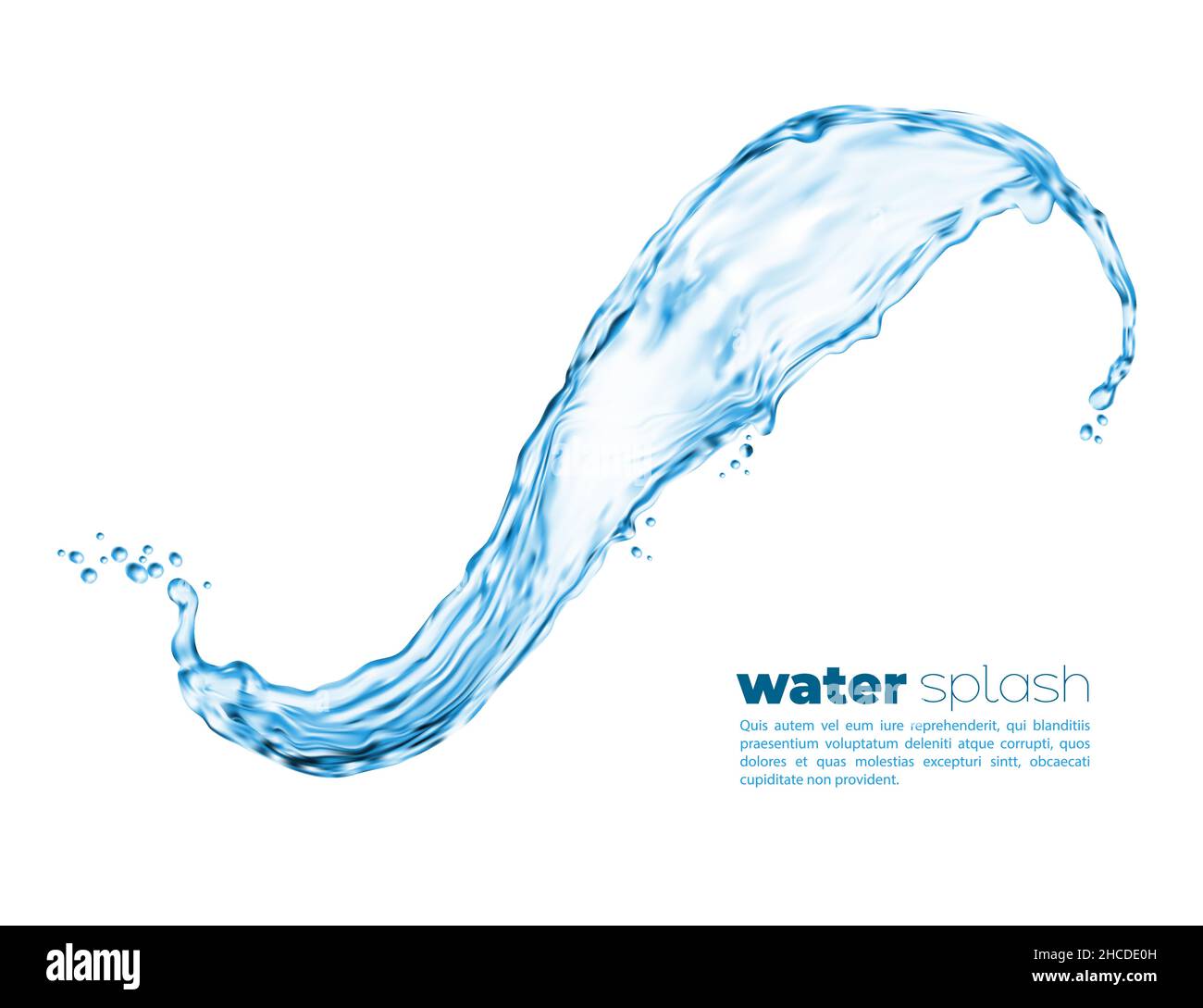 Vector Water Swirl