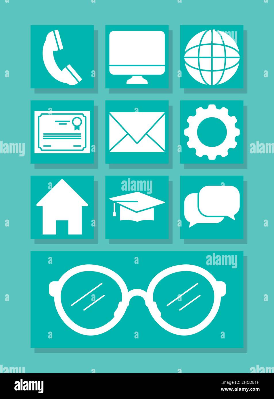 set of cv templates icons Stock Vector Image & Art - Alamy