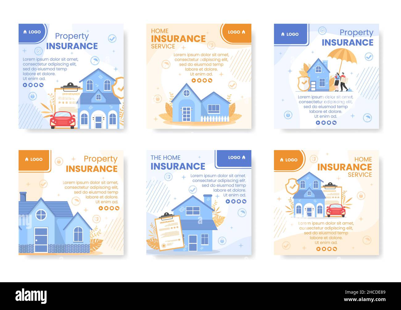 Real estate social media post Stock Vector Images - Alamy