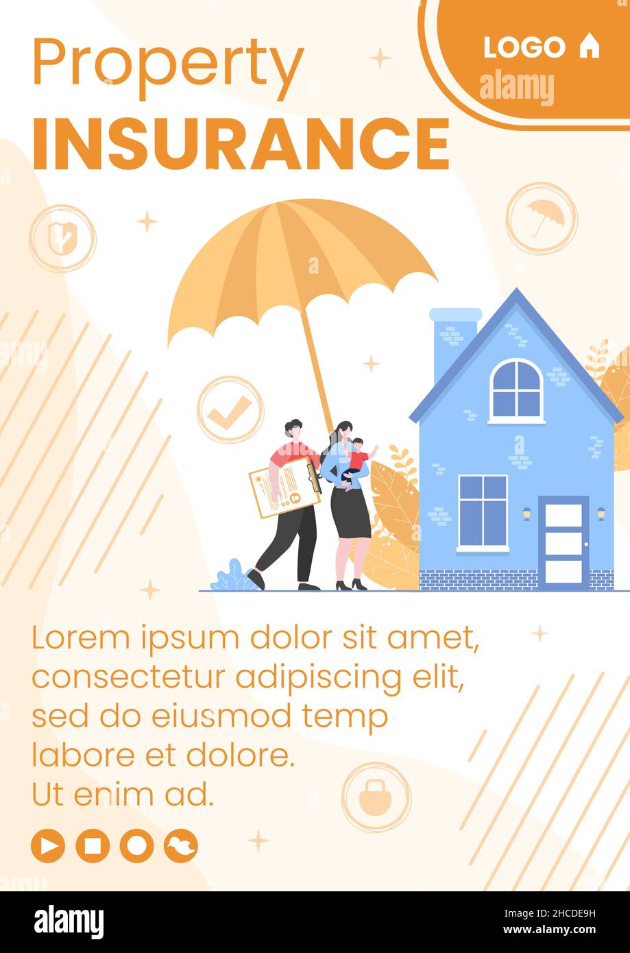 Housing template bundle vector vectors Stock Vector Images - Alamy