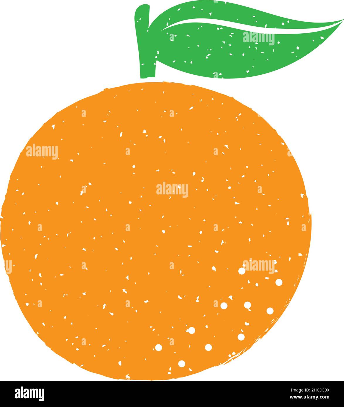 Orange fruit isolated over Stock Vector Images - Alamy