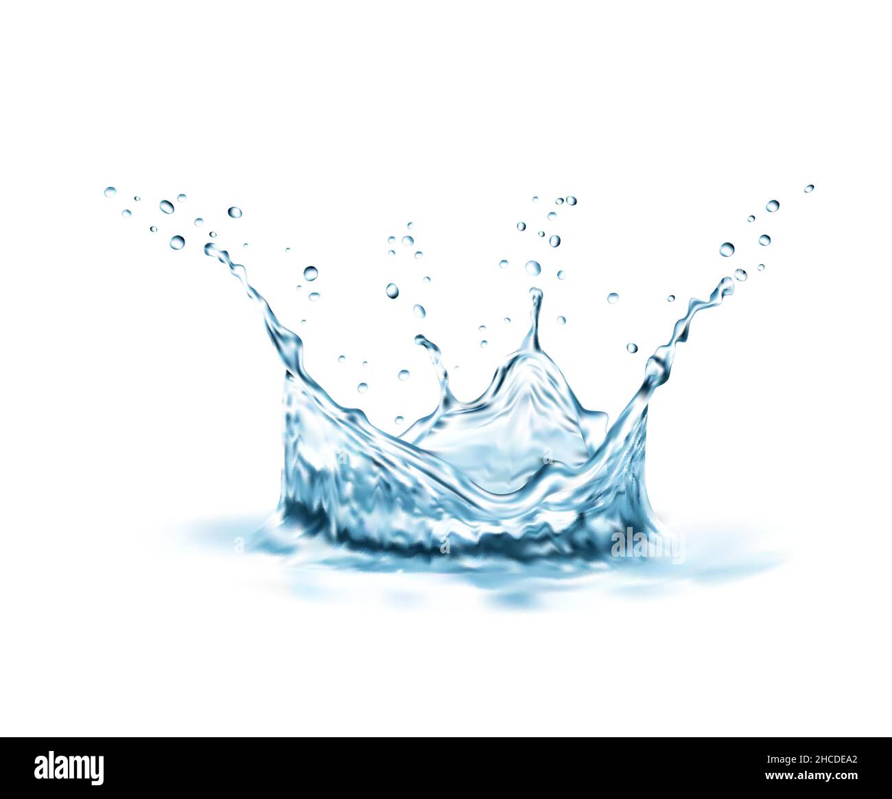 Water surface side view Cut Out Stock Images & Pictures - Alamy