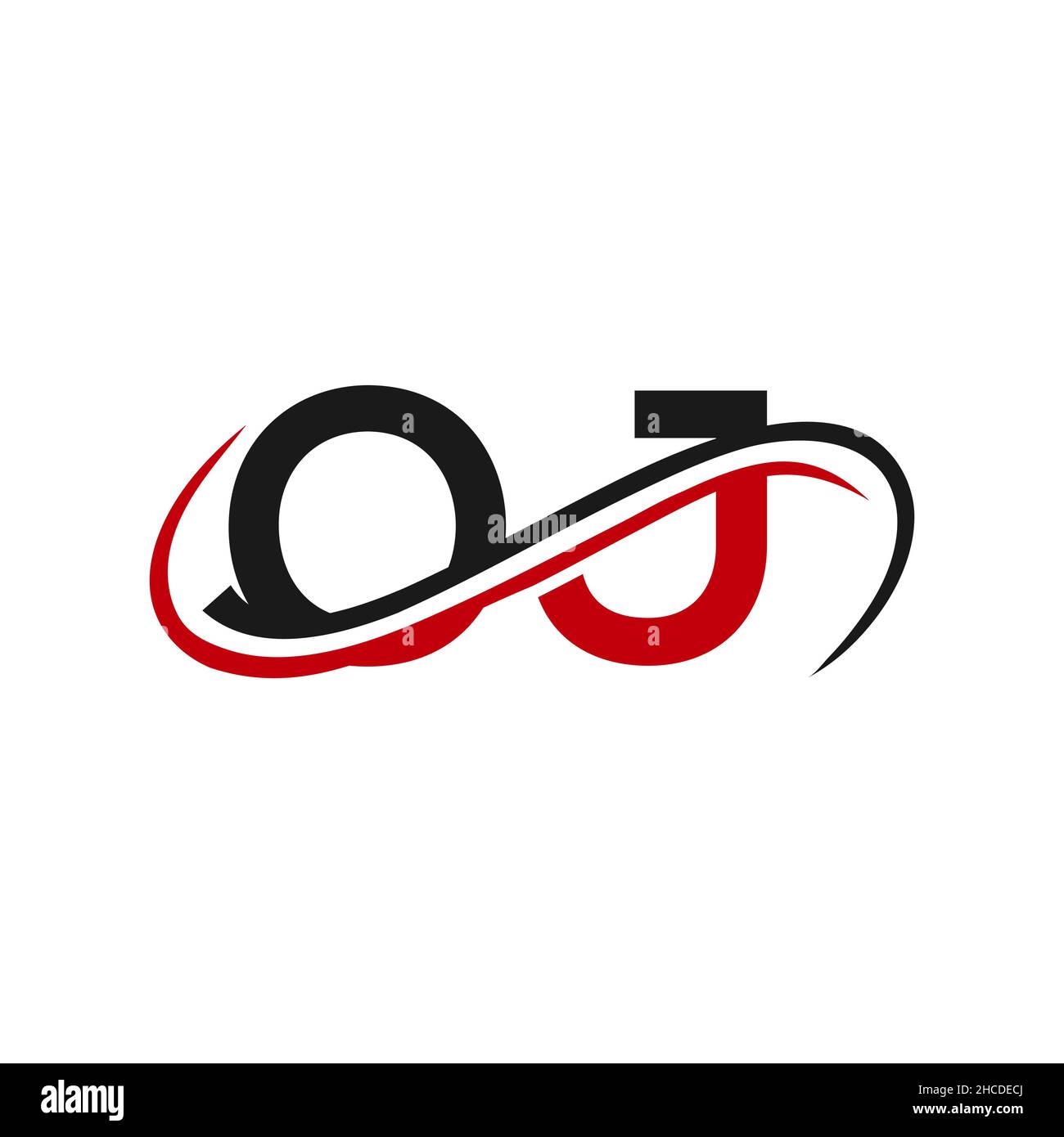 Initial Letter OJ Logo Design. OJ logo Design for Financial ...