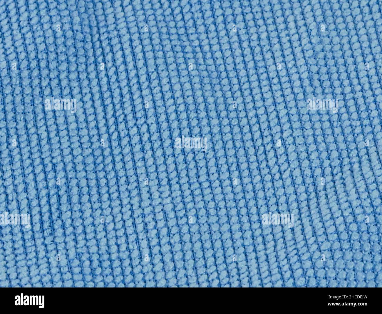 Blue Microfiber Cleaning Cloth Texture for background Stock Photo - Alamy