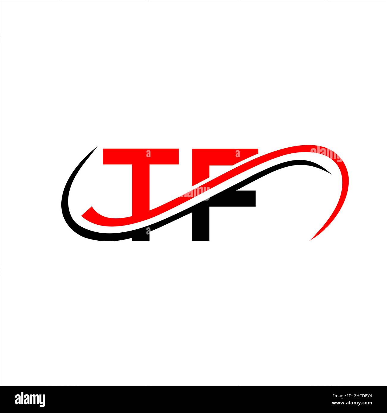 Initial Letter TF Logo Design. TF logo Design for Financial ...