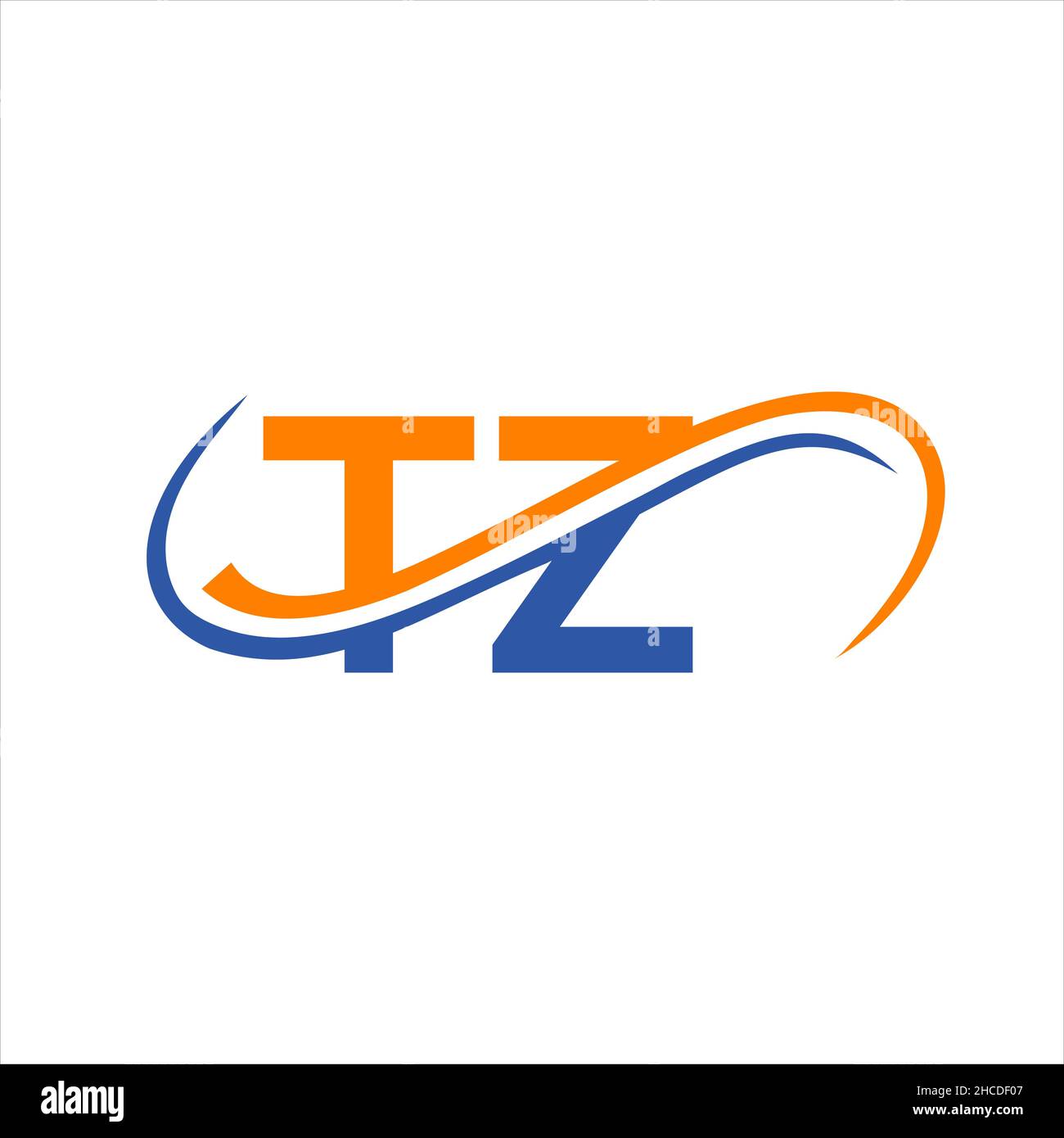 Initial Letter TZ Logo Design. TZ logo Design for Financial ...