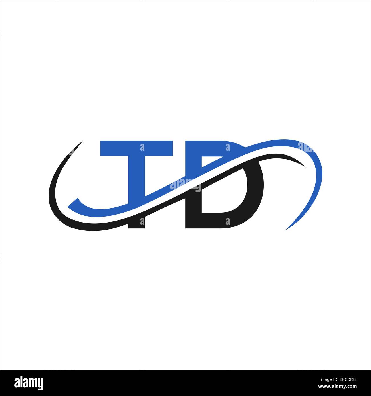 Initial Letter TD Logo Design. TD logo Design for Financial ...