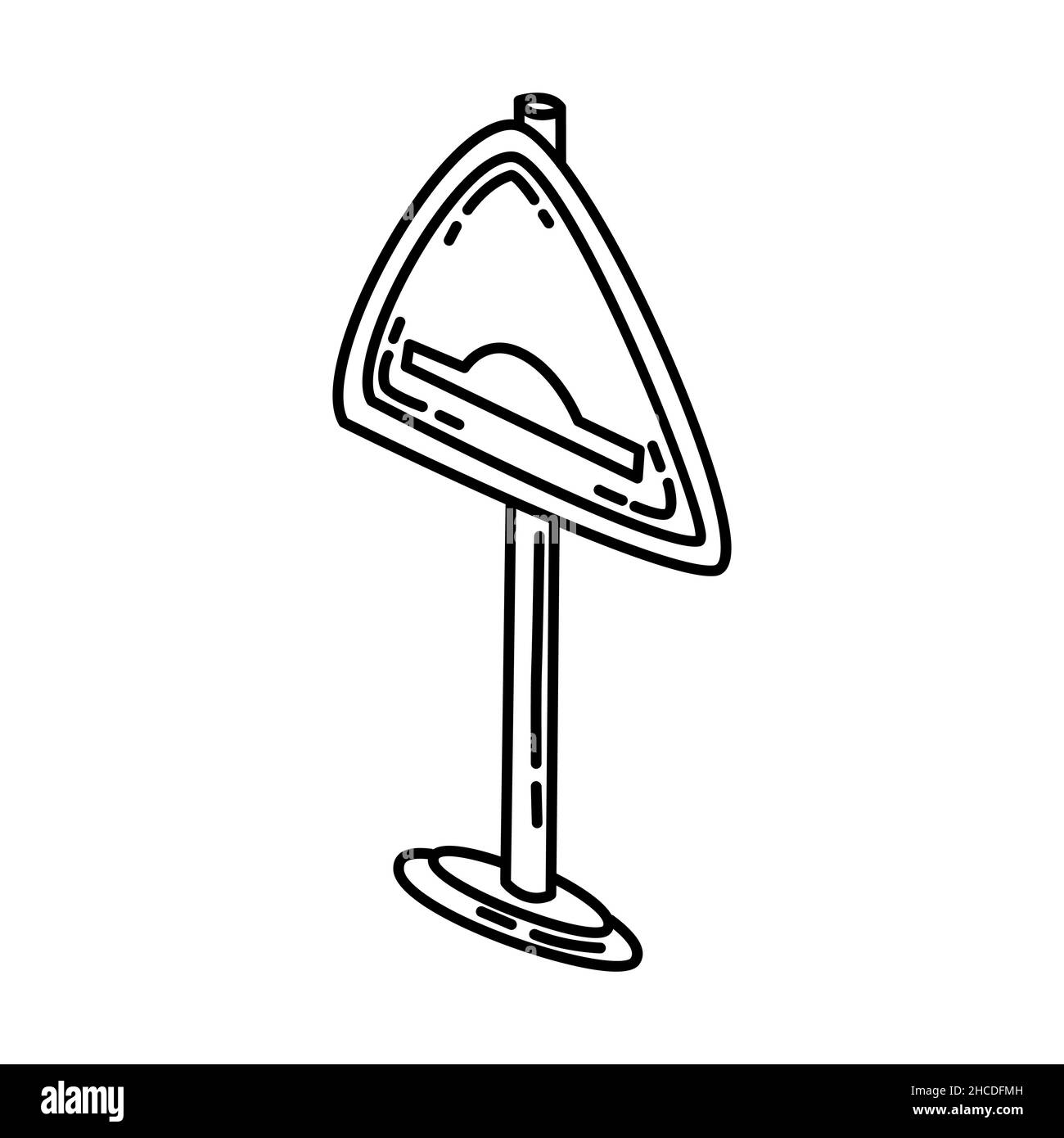 Hump Part of Traffic Signs Hand Drawn Icon Set Vector Stock Vector Image & Art - Alamy