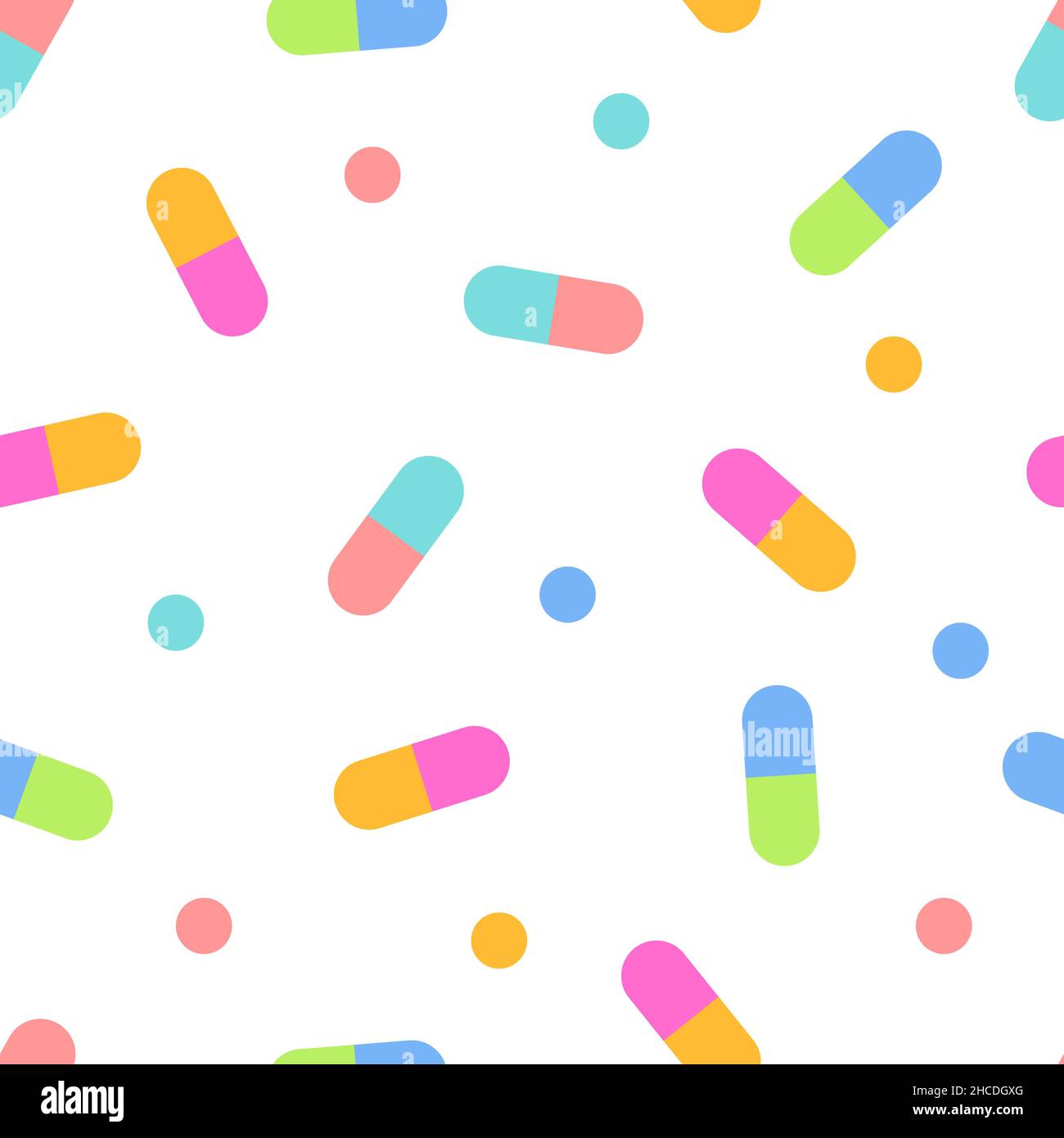 Pills seamless pattern, medicine texture. Vitamins, dietary supplements ...