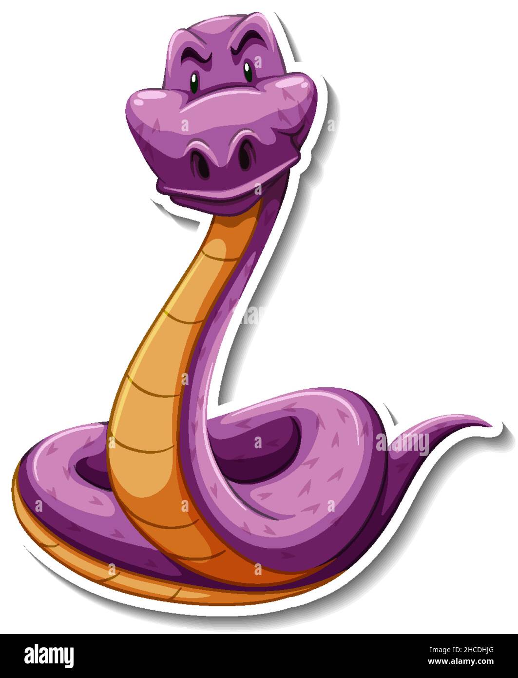 Purple Cartoon Snake Related Purple Snake Cartoon Stock Photos Free