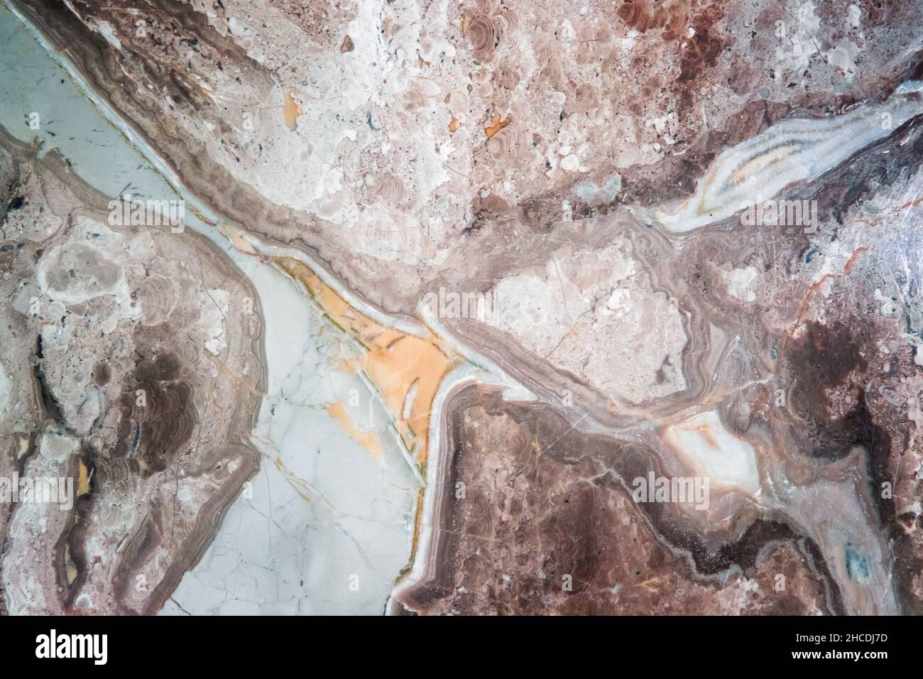 Colorful marble pattern. Close-up photo texture. Natural stone ...