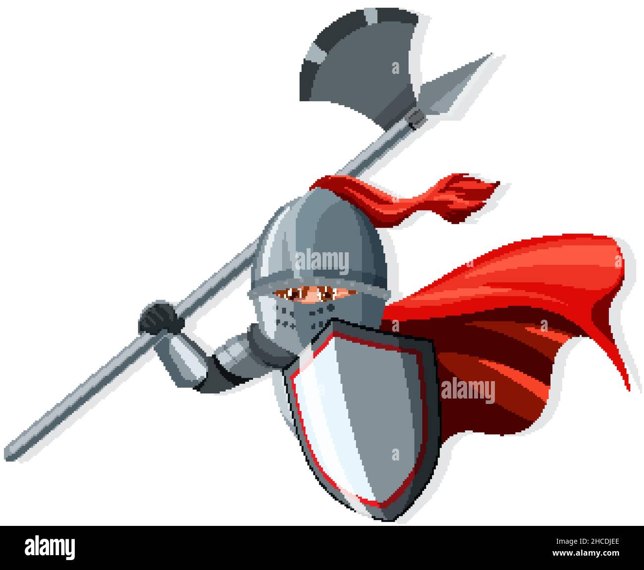 Knight holding Cut Out Stock Images & Pictures - Alamy