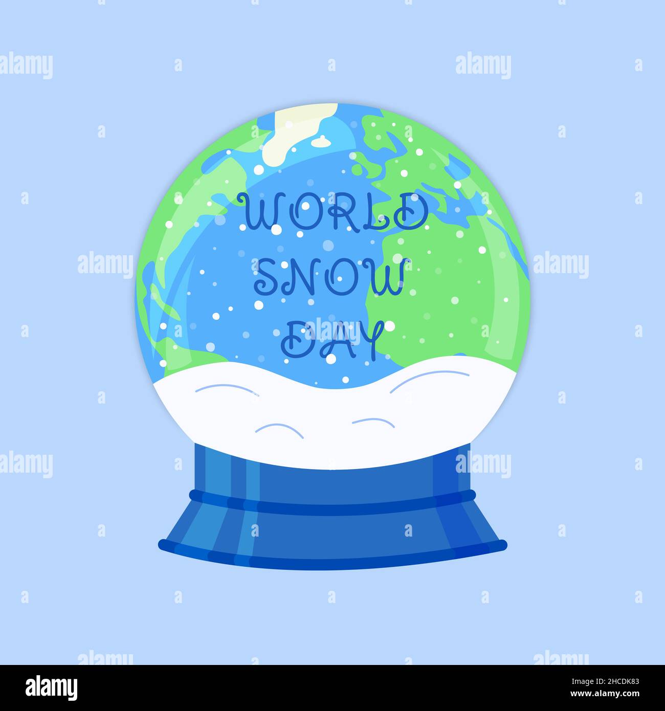 Snowball earth Stock Vector Images - Alamy