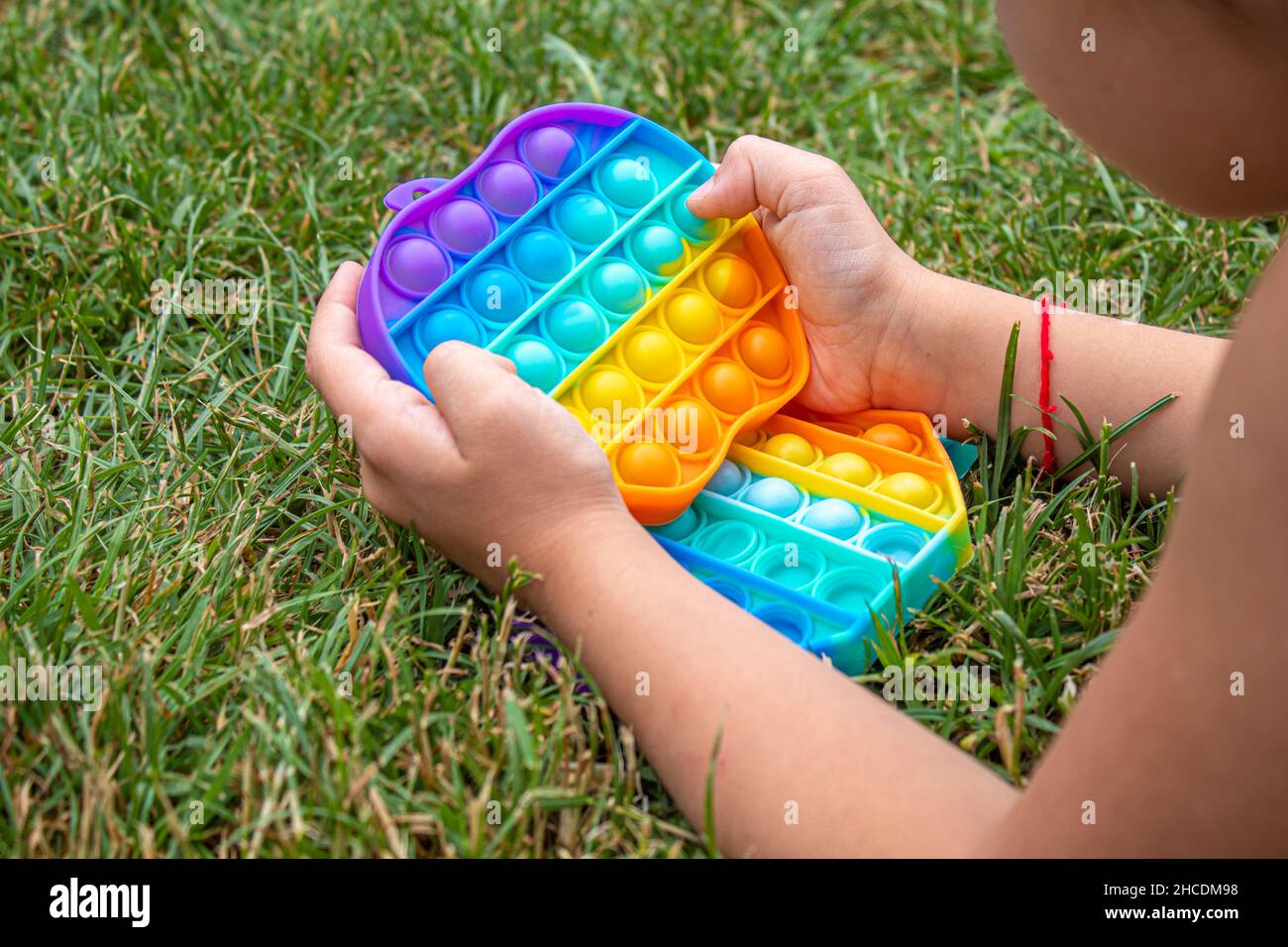 Child plays anti stress hi-res stock photography and images - Alamy