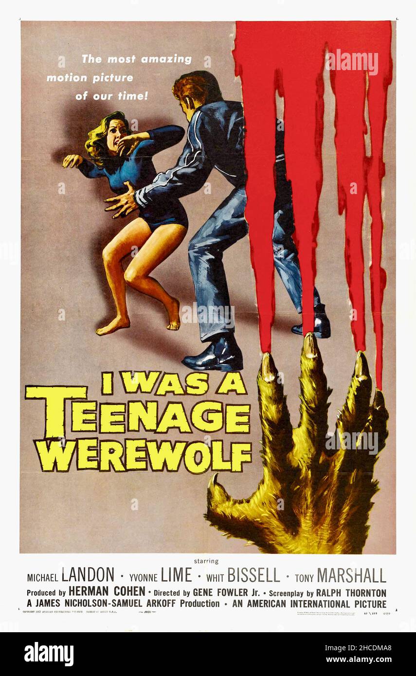 Werewolf poster werewolf hi-res stock photography and images - Alamy