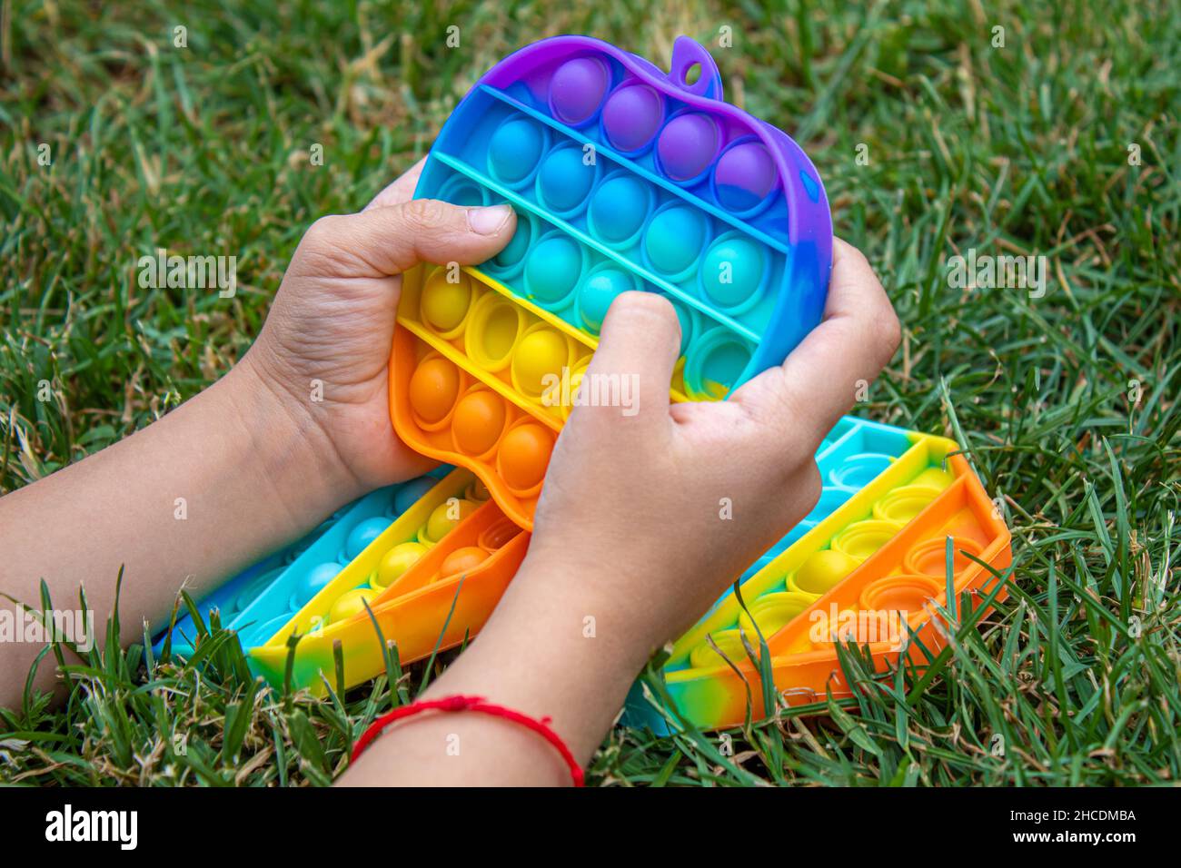 Child plays anti stress hi-res stock photography and images - Alamy