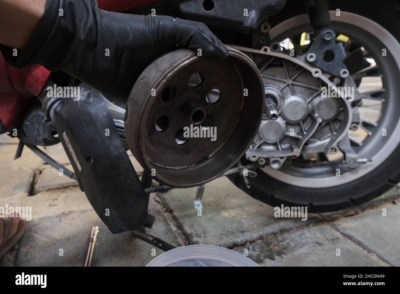 Cvt motorcycle hi-res stock photography and images - Alamy