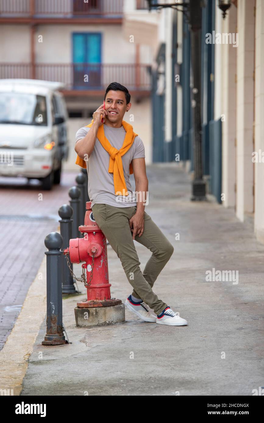 Panama people talking hi-res stock photography and images - Alamy