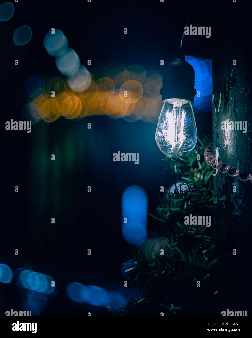 Blurred shot street light electricity hi-res stock photography and ...