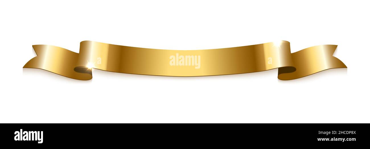 Blank Gold Banner