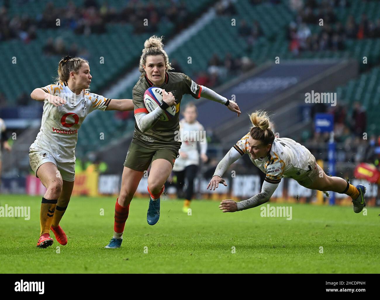 Twickenham, United Kingdom. 27th Dec, 2021. Allianz Premier 15s ...
