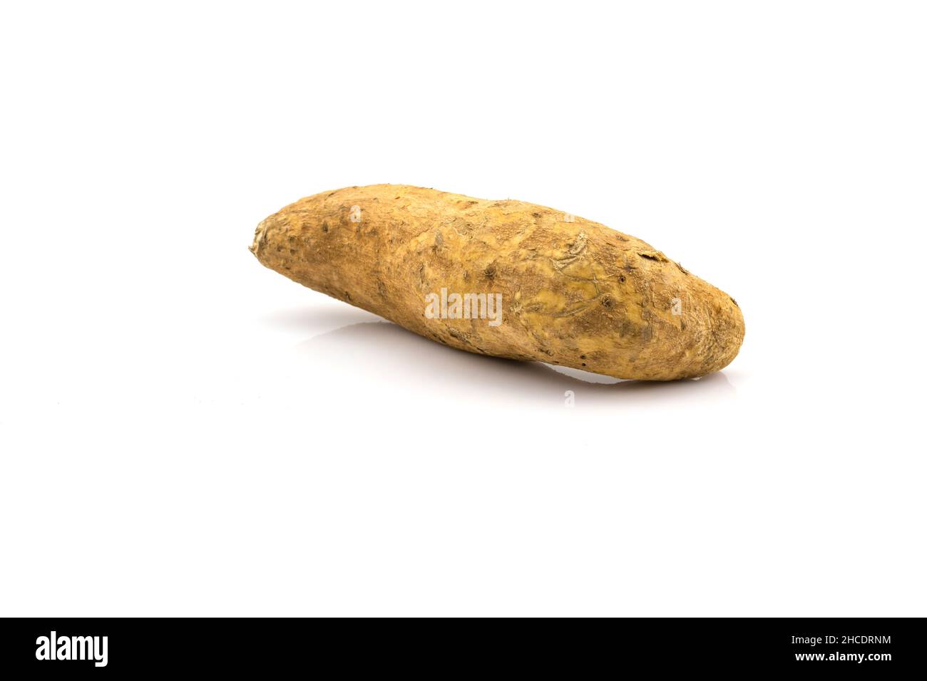 Boiled Yam isolated on white background Stock Photo - Alamy