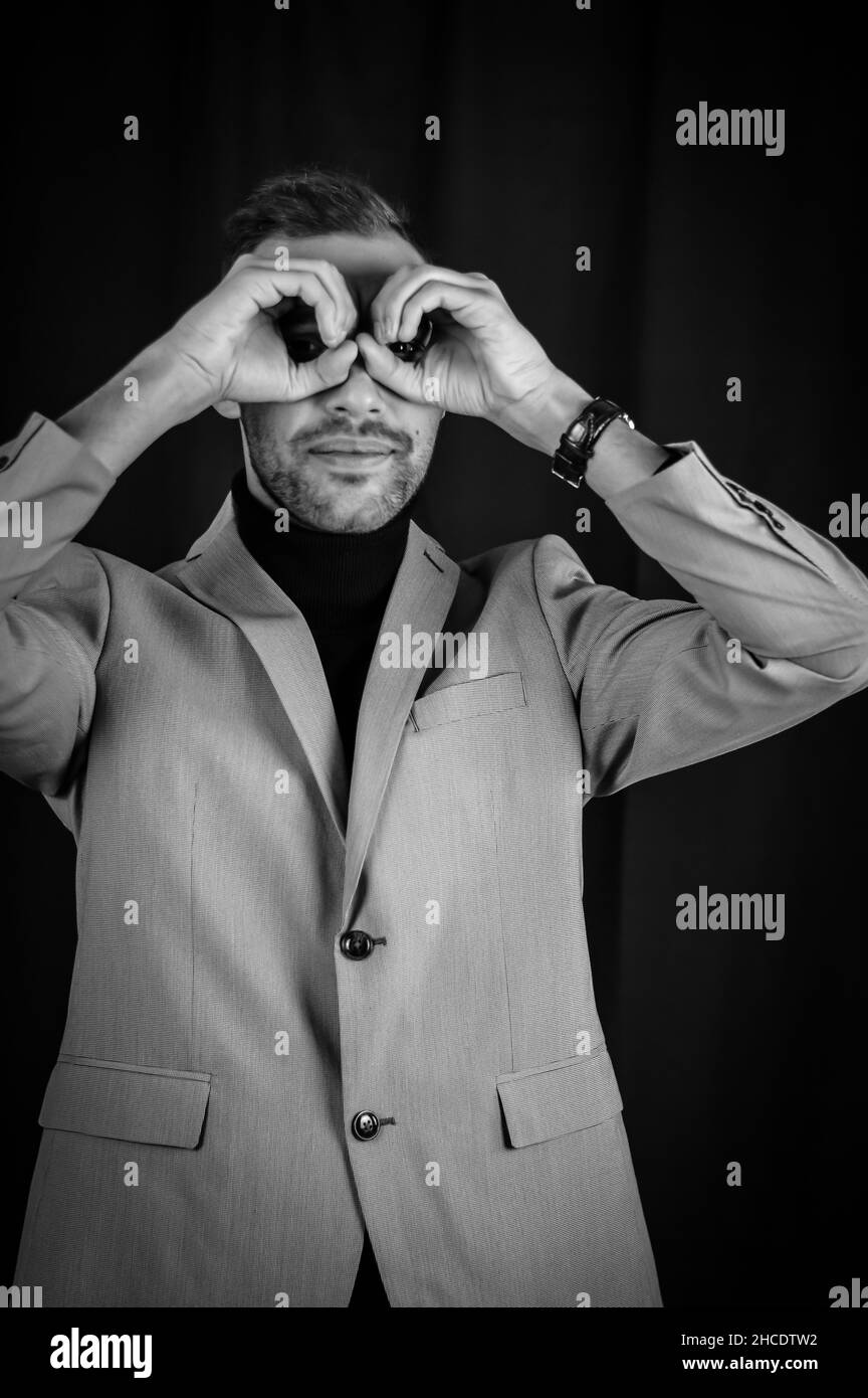 Future space fashion Black and White Stock Photos & Images - Alamy