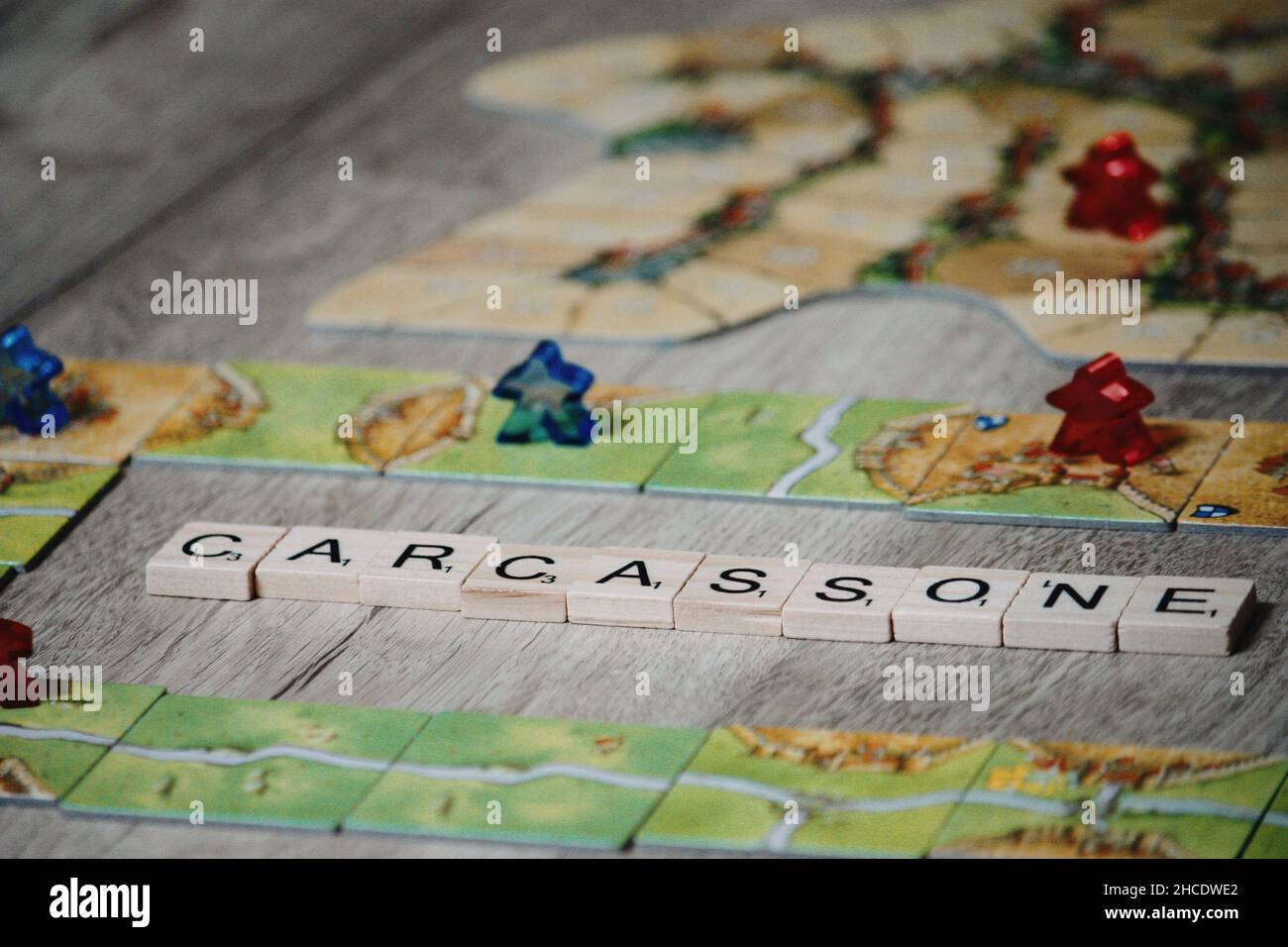 Carcassone board game hi-res stock photography and images - Alamy