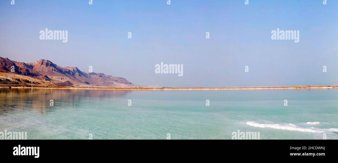 Israel, Dead Sea Panoramic view Stock Photo - Alamy