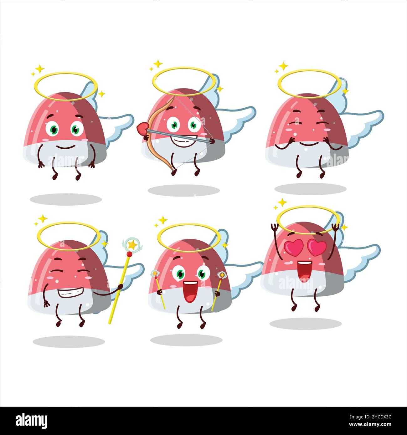 Pufflettes Gummy Candy Cartoon Designs As A Cute Angel Character
